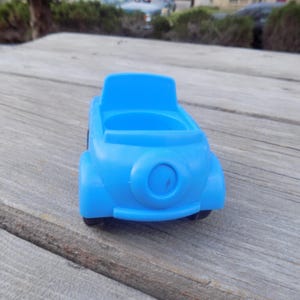 Car Toy Blue Car, Plastic Toy Car, Vintage Toys, Cake Topper, Memories ...