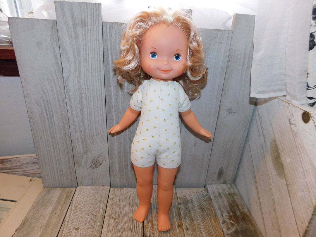 Fisher Price Mandy Doll Cloth Body Doll Blonde Hair Doll Fisher Price ...