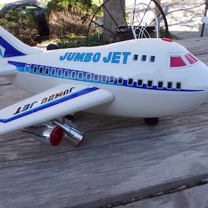 Vintage Toy Airplane Still in Box, Vintage Toys, Airplane, Electronic ...