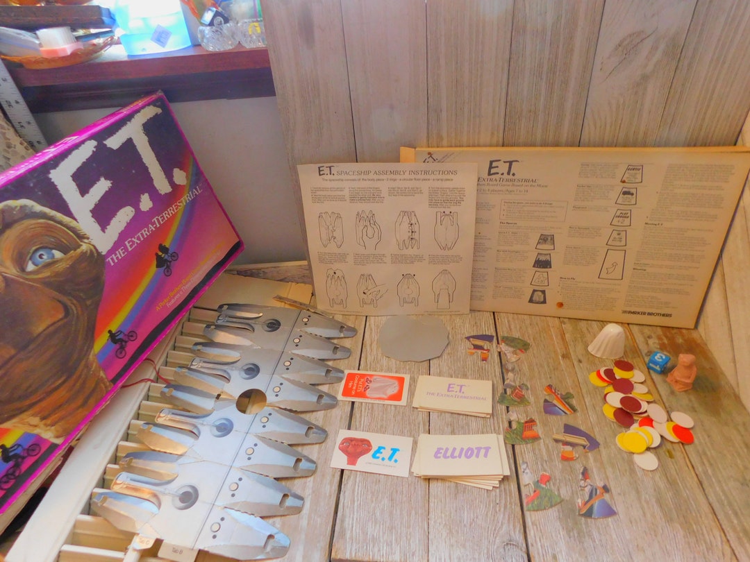 Vtg ET Extra Terrestrial GAME 1982 PIECES Choice Listing Replacement ...