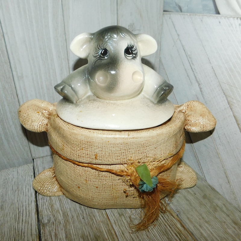 Cow Canisters - Etsy