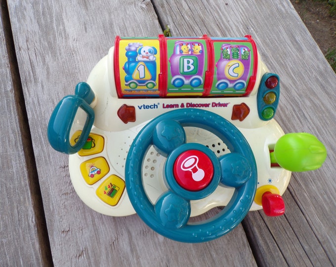 Vtech Learn and Discover Driver, Electronic Toy, Battery Toy, Teaching ...