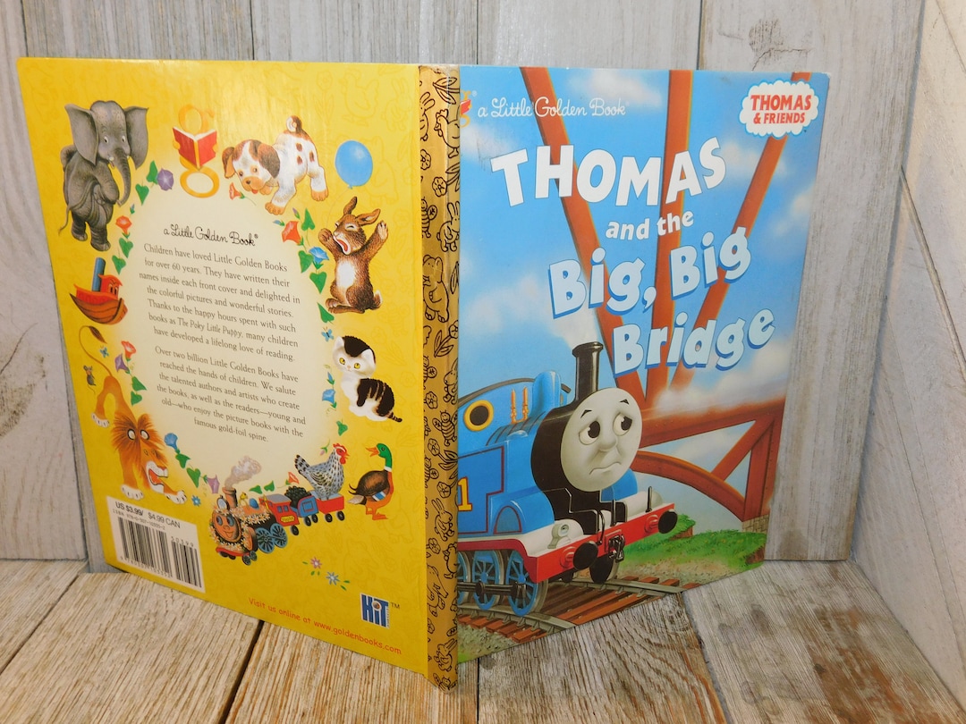 Vintage Thomas and the Big, Big, Bridge Book 2001, Golden Book, Vint ...