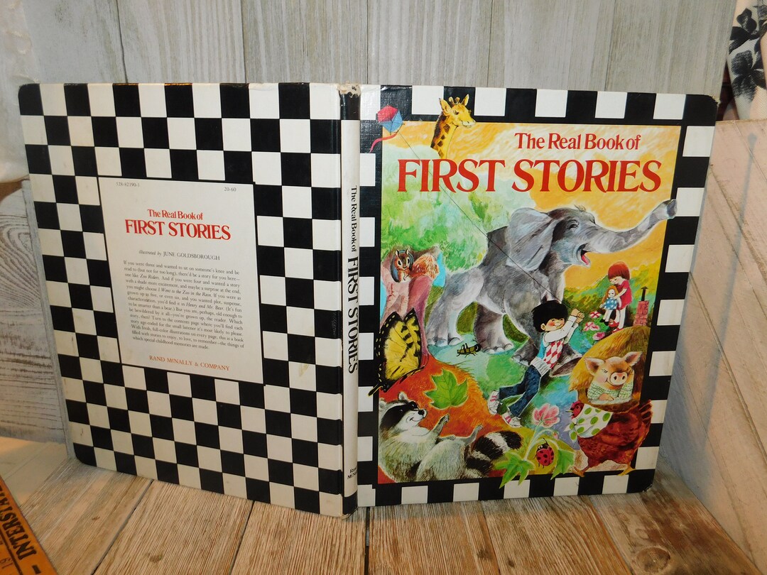 Vintage the Real Book of First Stories 1973 First Printing - Etsy