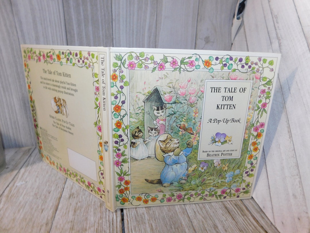 The Tale of Tom the Kitten, Pop up Book, Beatrix Potter, Vintage ...