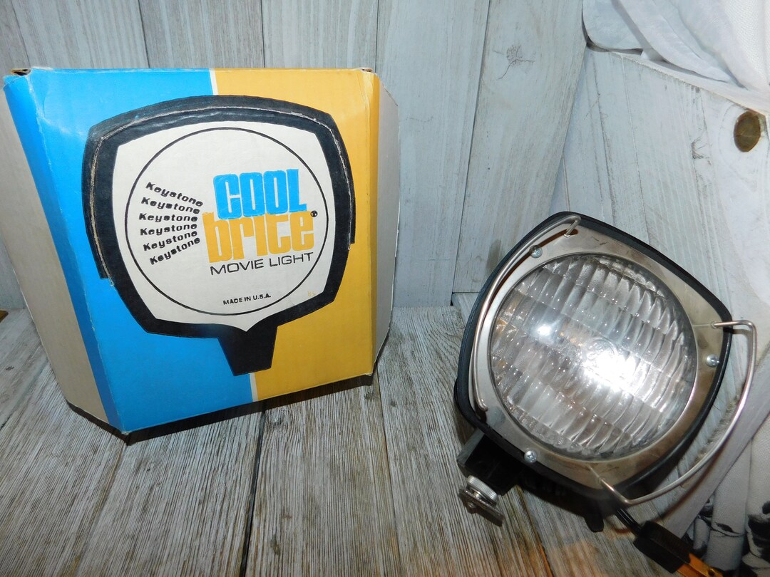 Vtg Keystone Cool Bright Movie Light, Making Movies, Photography Images ...