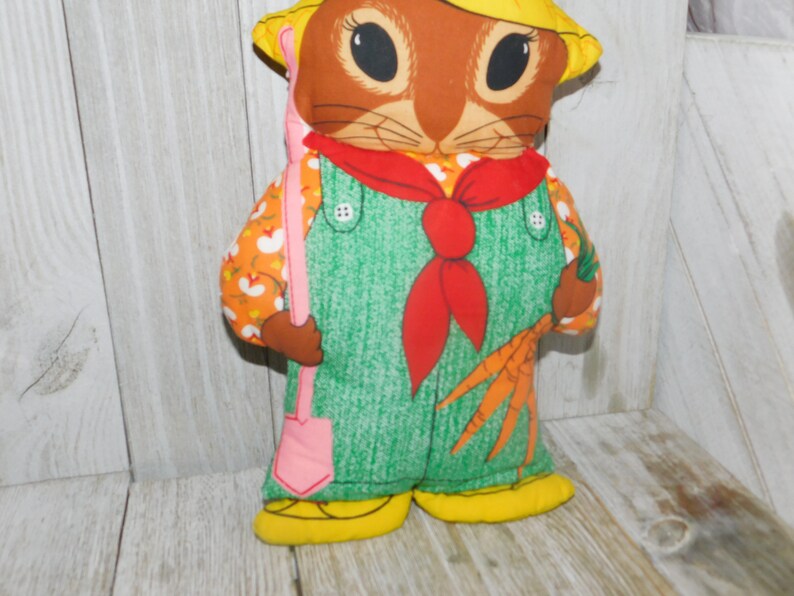 Vintage Cut N Sew Fabric Bunny Bunny Rabbit Vintage Stuffed - Etsy