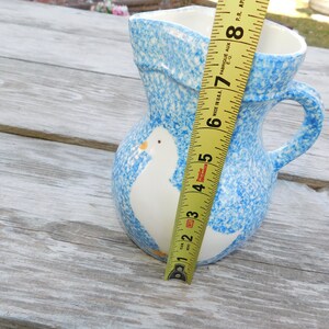 Goose Splatter Pitcher, Breakfast, Goose Pitcher, Vintage Goose Kitchen ...