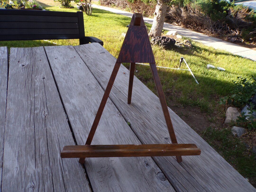 Picture Easel, Wood Easel, Art Work Stand, Folding Stand, Memories ...