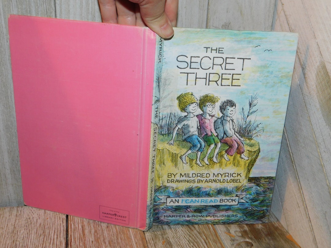 The Secret Three, School Book, Vintage Learning to Read Book, Vintage ...