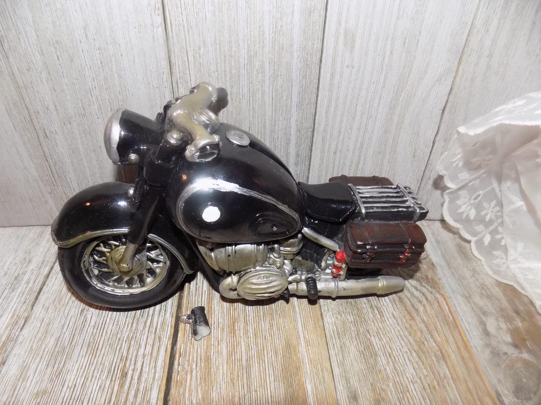 Motorcycle Bank, Mens Motorcycle, Mens Gift, Memories, Gift, Prop ...