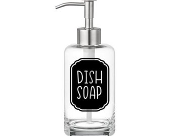 Dish Soap Decal - Etsy