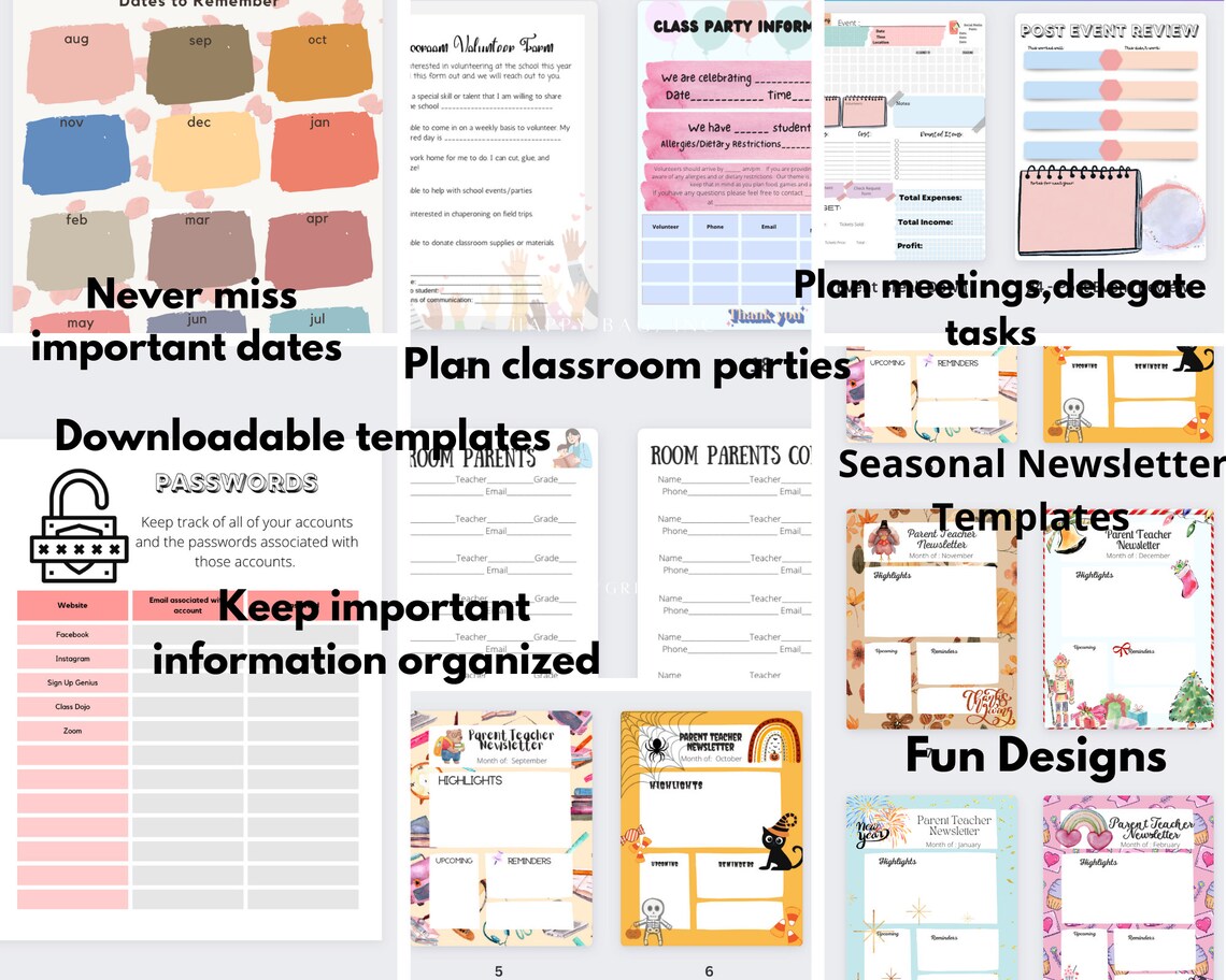 PTO Planning Bundle - Etsy