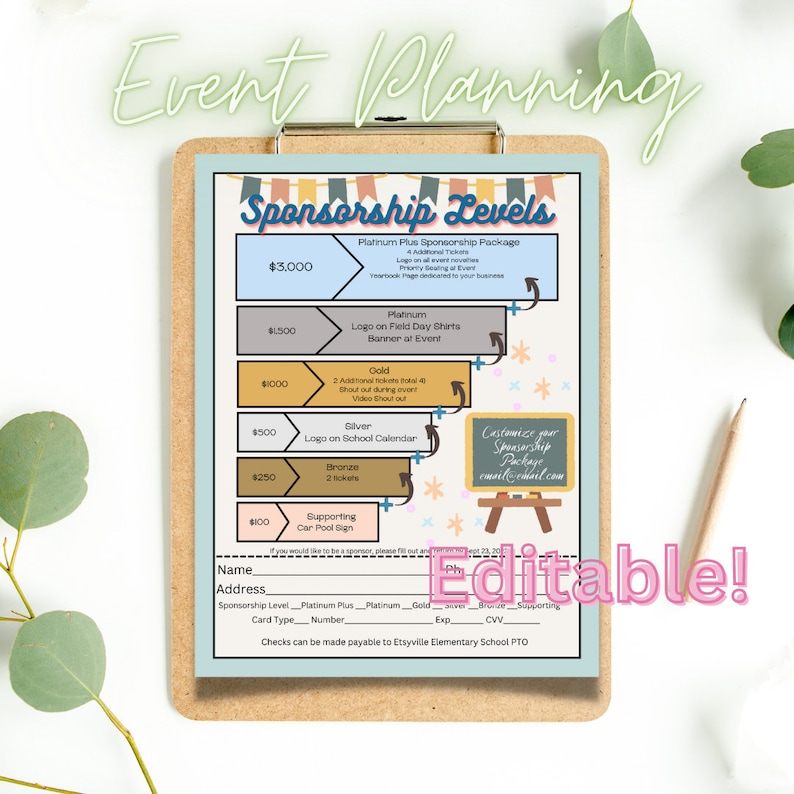 PTO Must Haves Bundle-editable, Instant Download - Etsy
