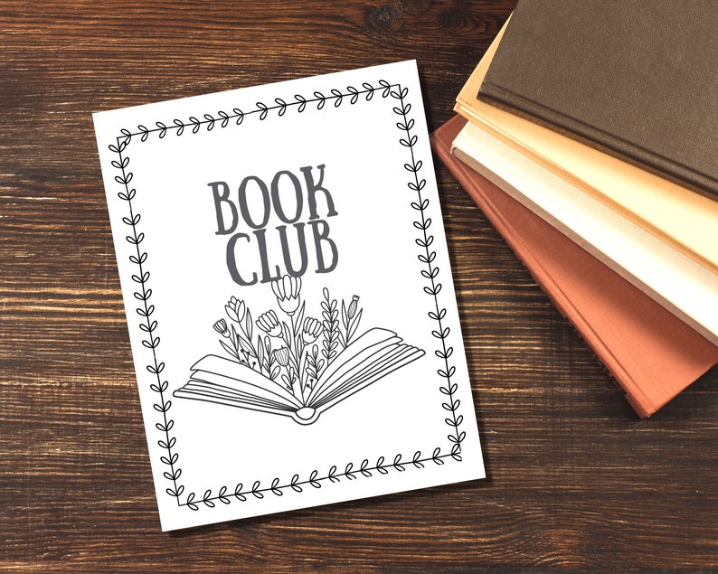 Book Club Planner - Etsy