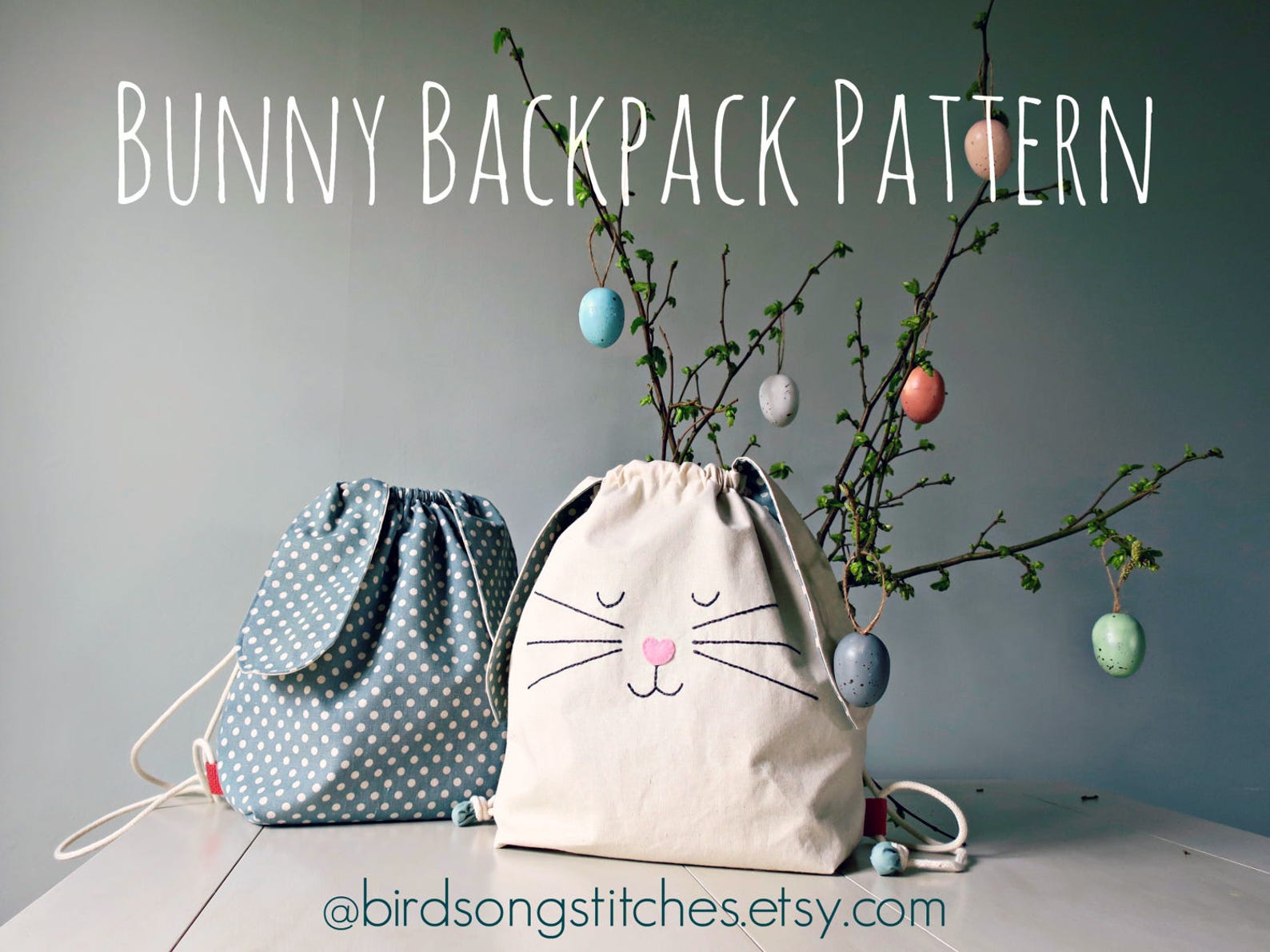 Bunny Backpack Sewing Pattern - Etsy