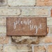 Please Sign Rustic Wedding Sign Wedding Please Sign Rustic | Etsy