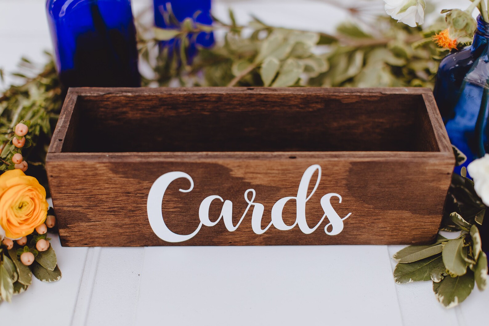 Wedding Card Box Rustic Card Box Wood Card Box Wood Card - Etsy