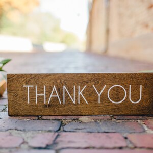 Thank You Rustic Sign, Wedding Woodland Theme Sign, Wedding Wood Sign ...
