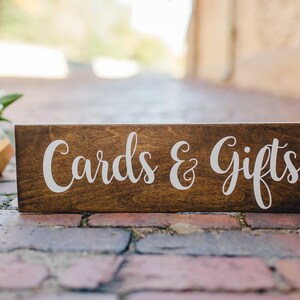 Cards and Gifts Rustic Sign, Wedding Cards Woodland Sign, Wedding Gift ...