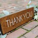 Thank You Rustic Sign, Wedding Woodland Theme Sign, Wedding Wood Sign ...