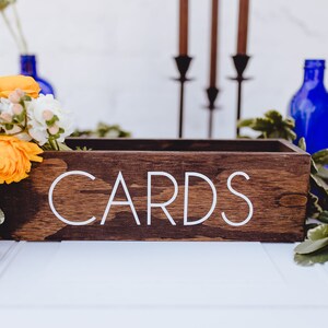 Wedding Card Box, Rustic Card Box, Wood Card Box, Wood Card Holder ...