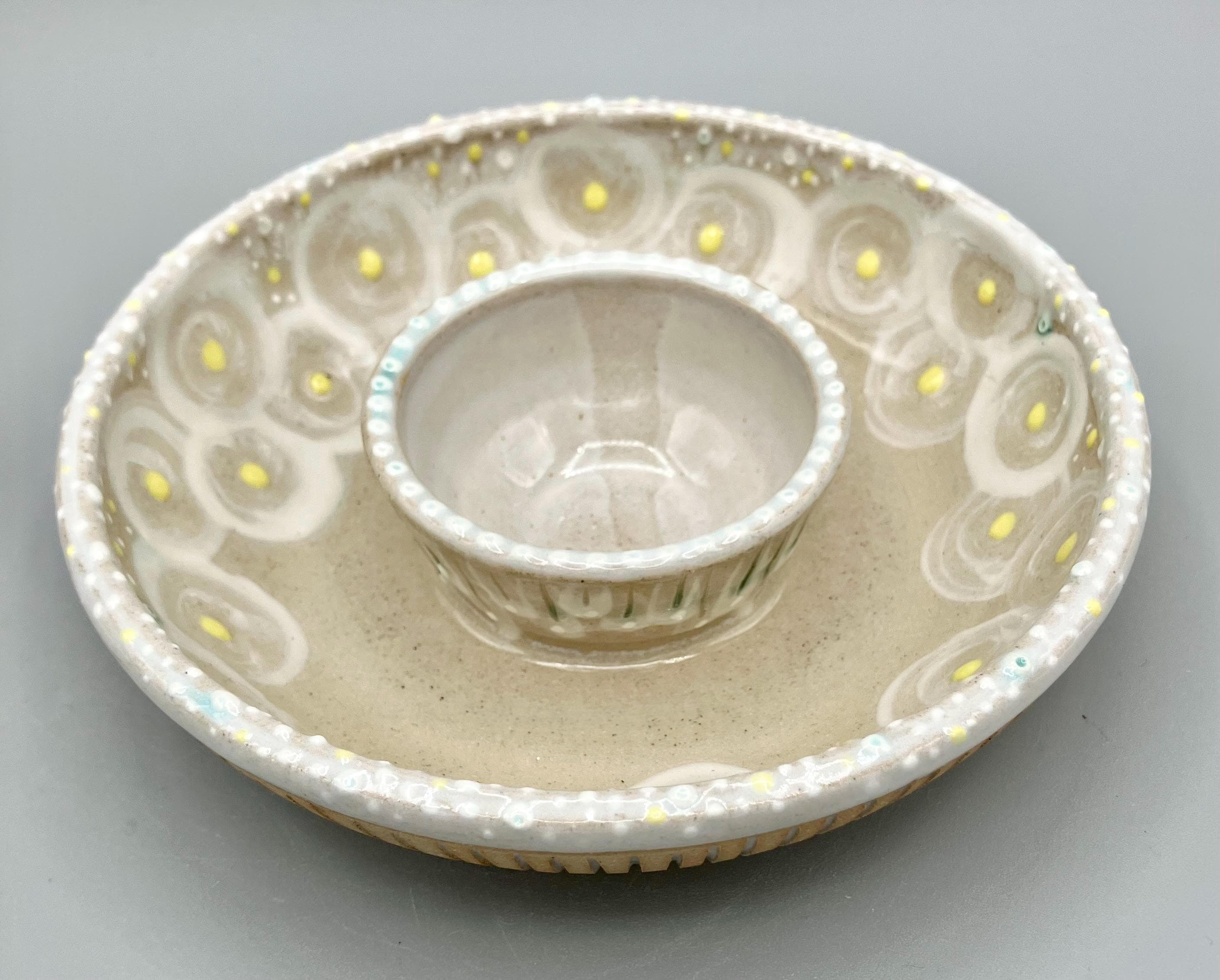 Individual Chip and Dip - Handmade Pottery - Etsy