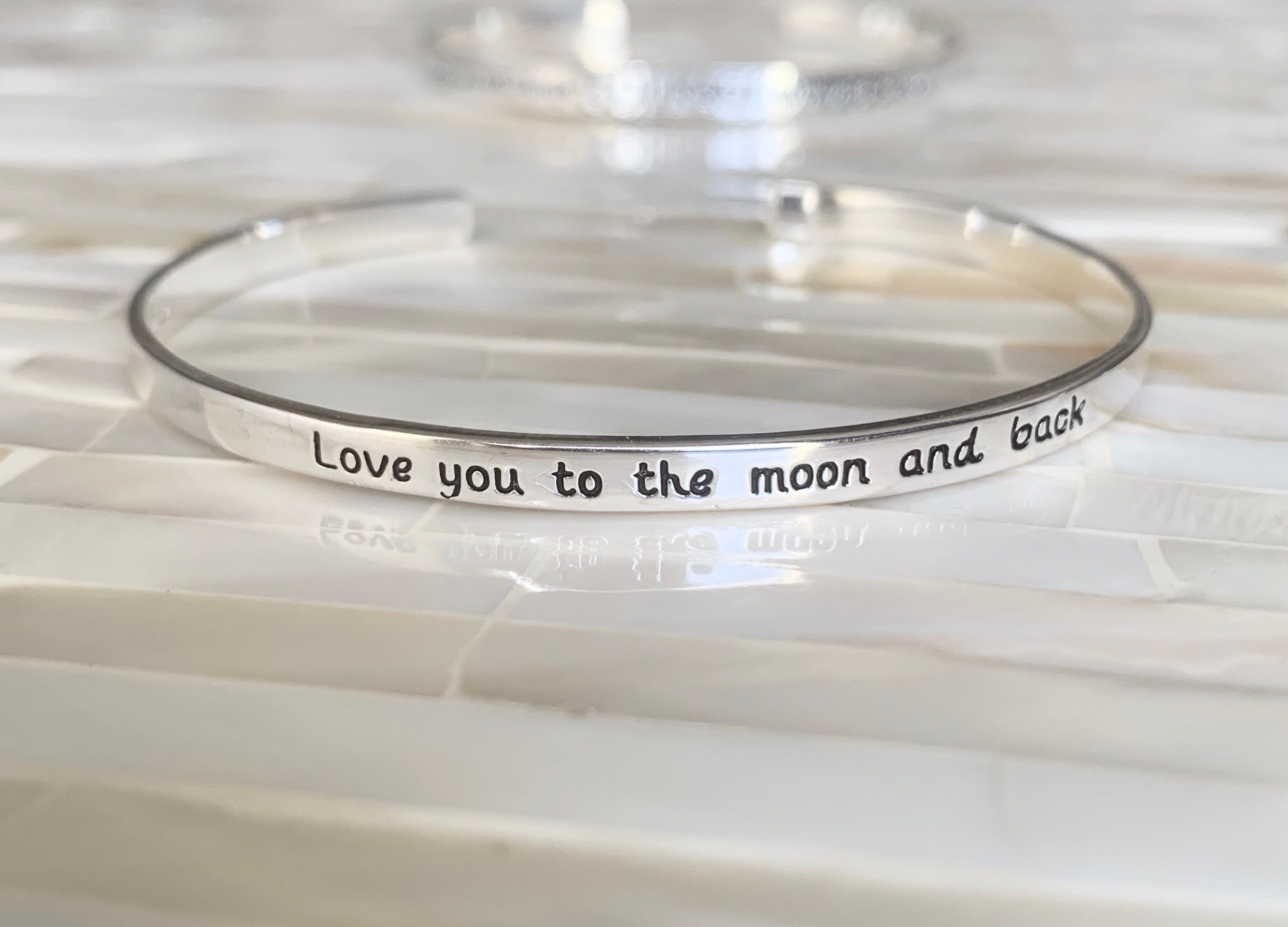 I love you to the moon and back bracelet store