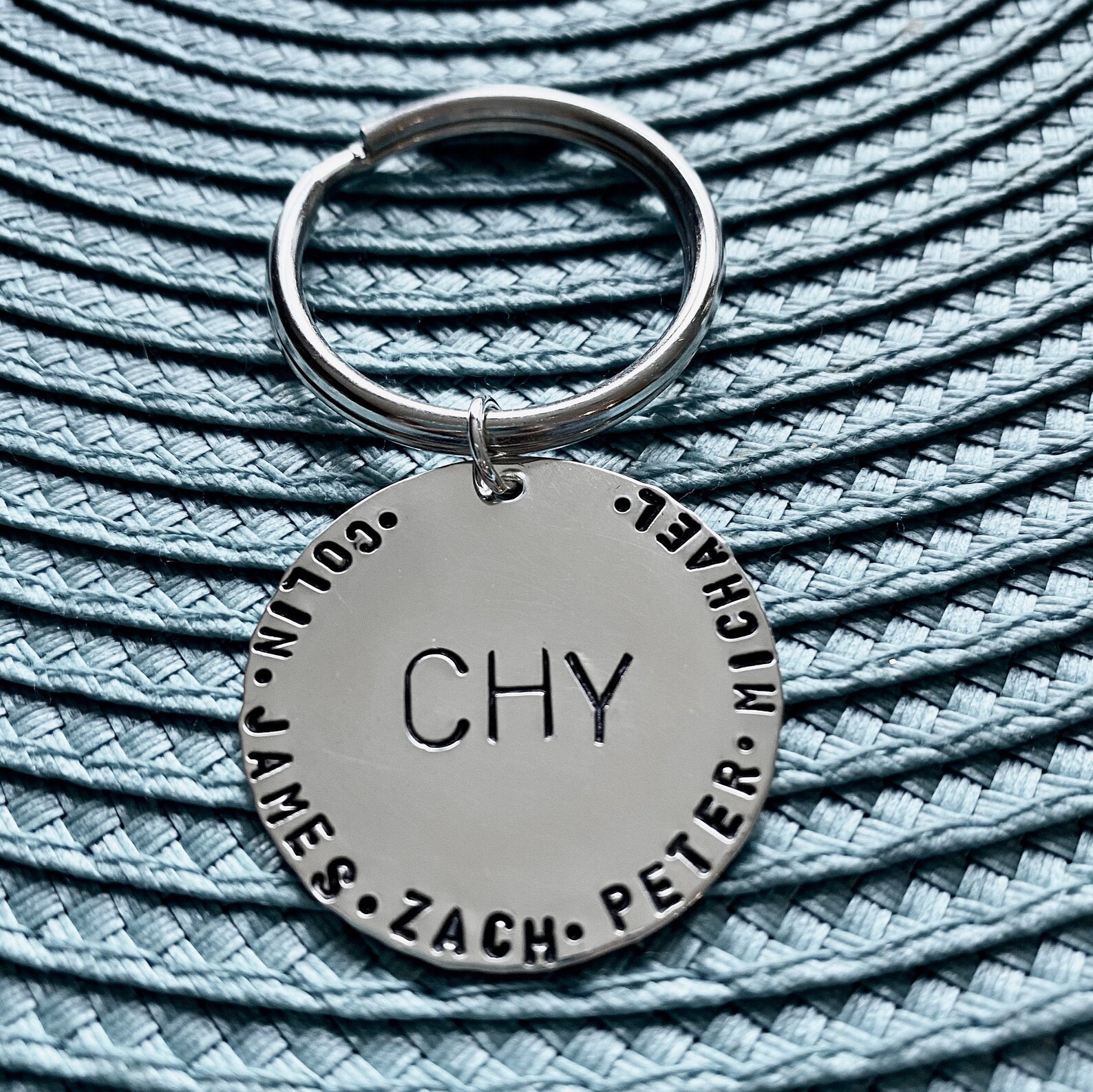 Personalized Keychain Custom Keychain Names Date Wedding - Etsy