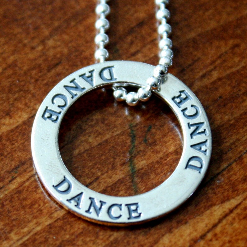Dance Necklace Gift for Dancer Personalized Dance Jewelry - Etsy