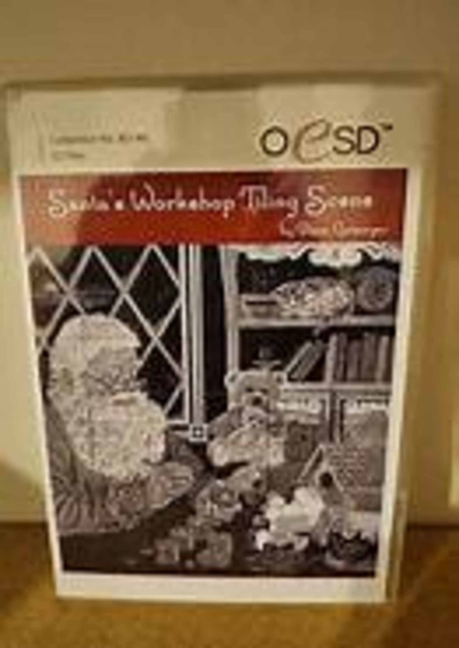Santa's Workshop Tiling Scene Machine Embroidery Designs on CD by Dona ...