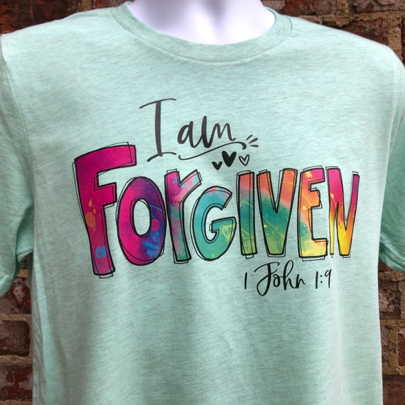 I am Forgiven Shirt | Etsy