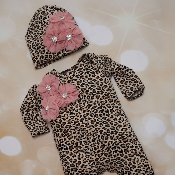 Leopard Print Romper - Etsy