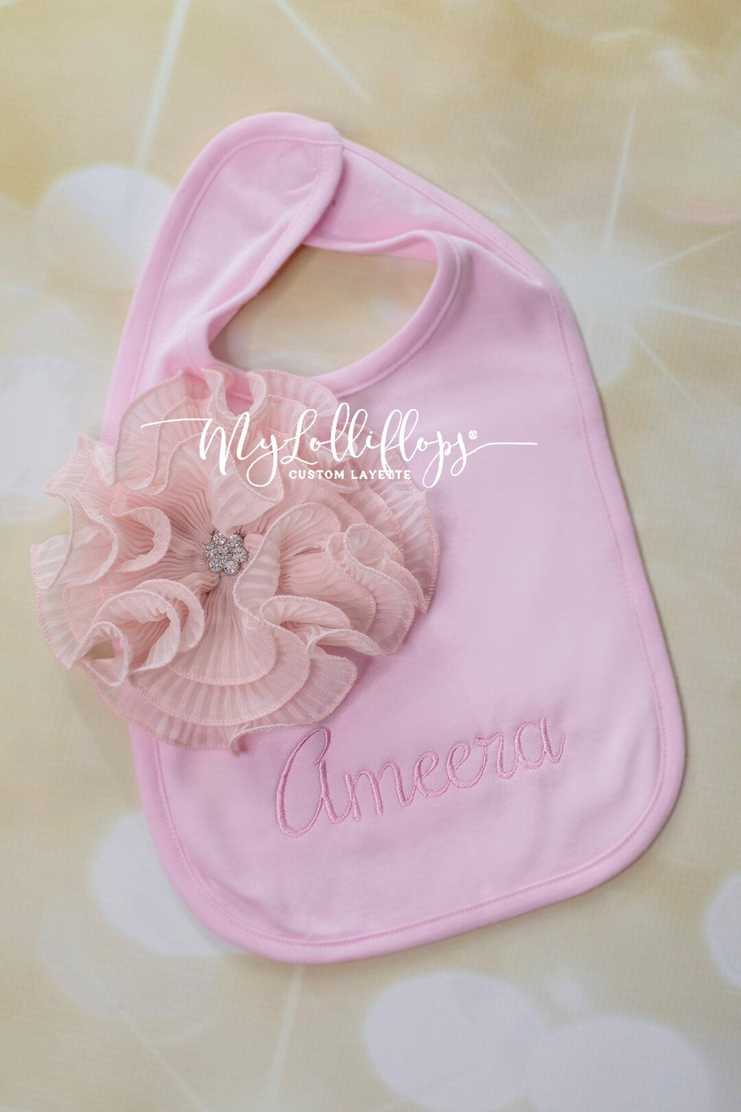 Personalized Custom Bib Baby Girl Personalized Bib New Baby ...