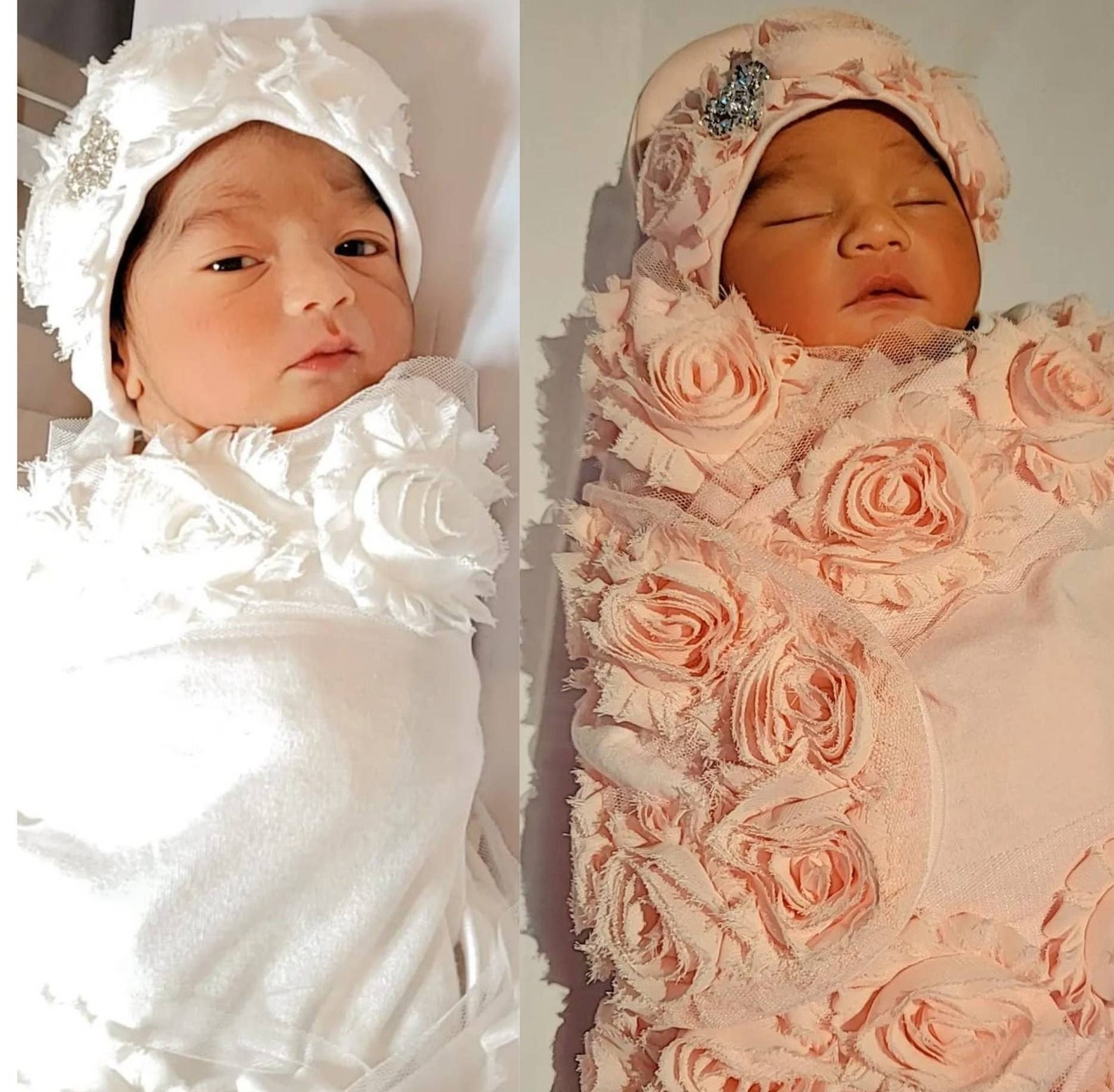 Baby Girl White Swaddle Blanket Newborn Swaddle Blanket White - Etsy