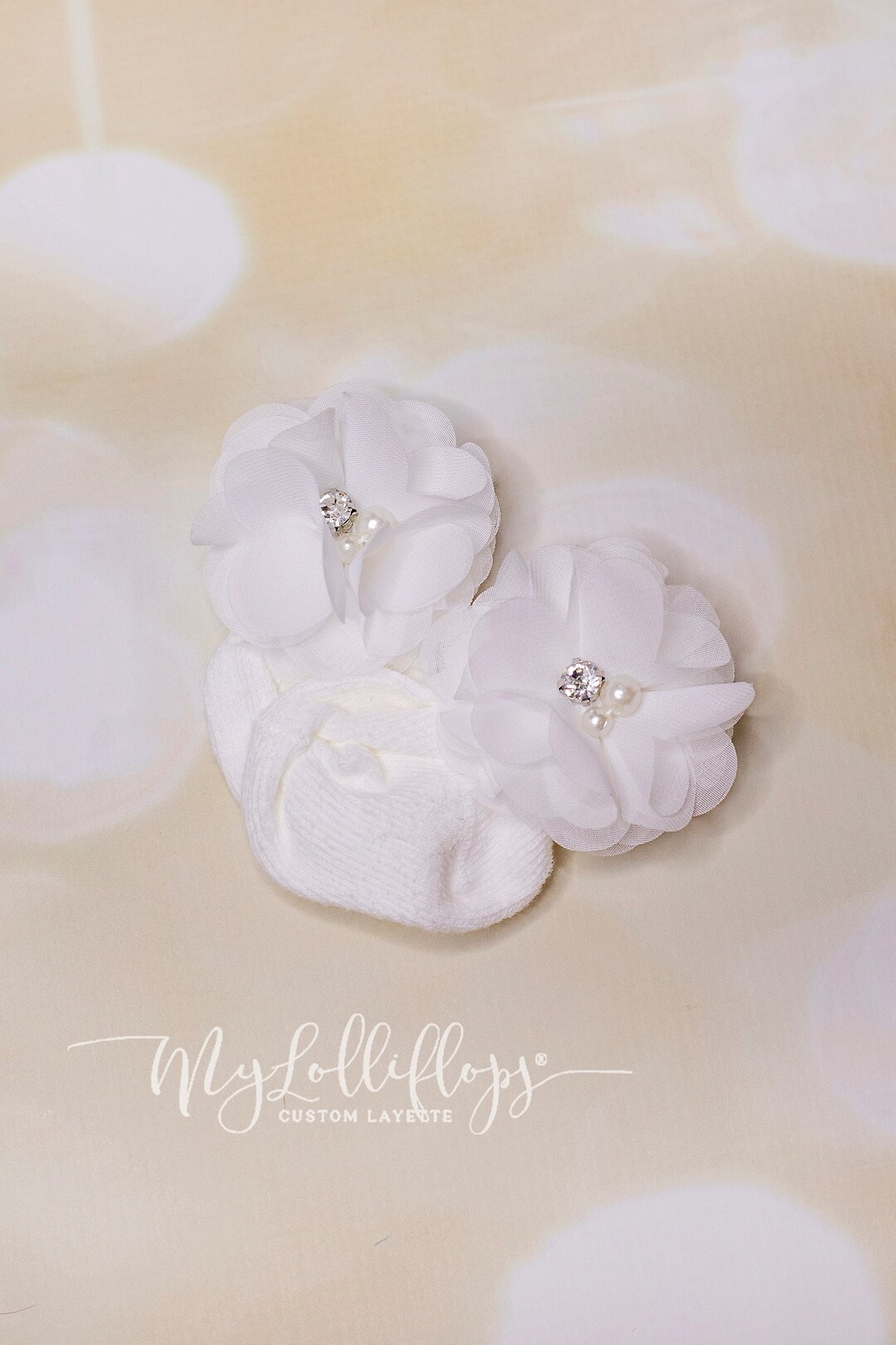 Baby Girl Gift New Baby Socks White Newborn Socks Baby Girl Socks With ...