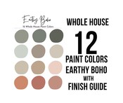 Sherwin Williams Earth Tone Paint Palette, Warm Paint Colors, Neutral ...