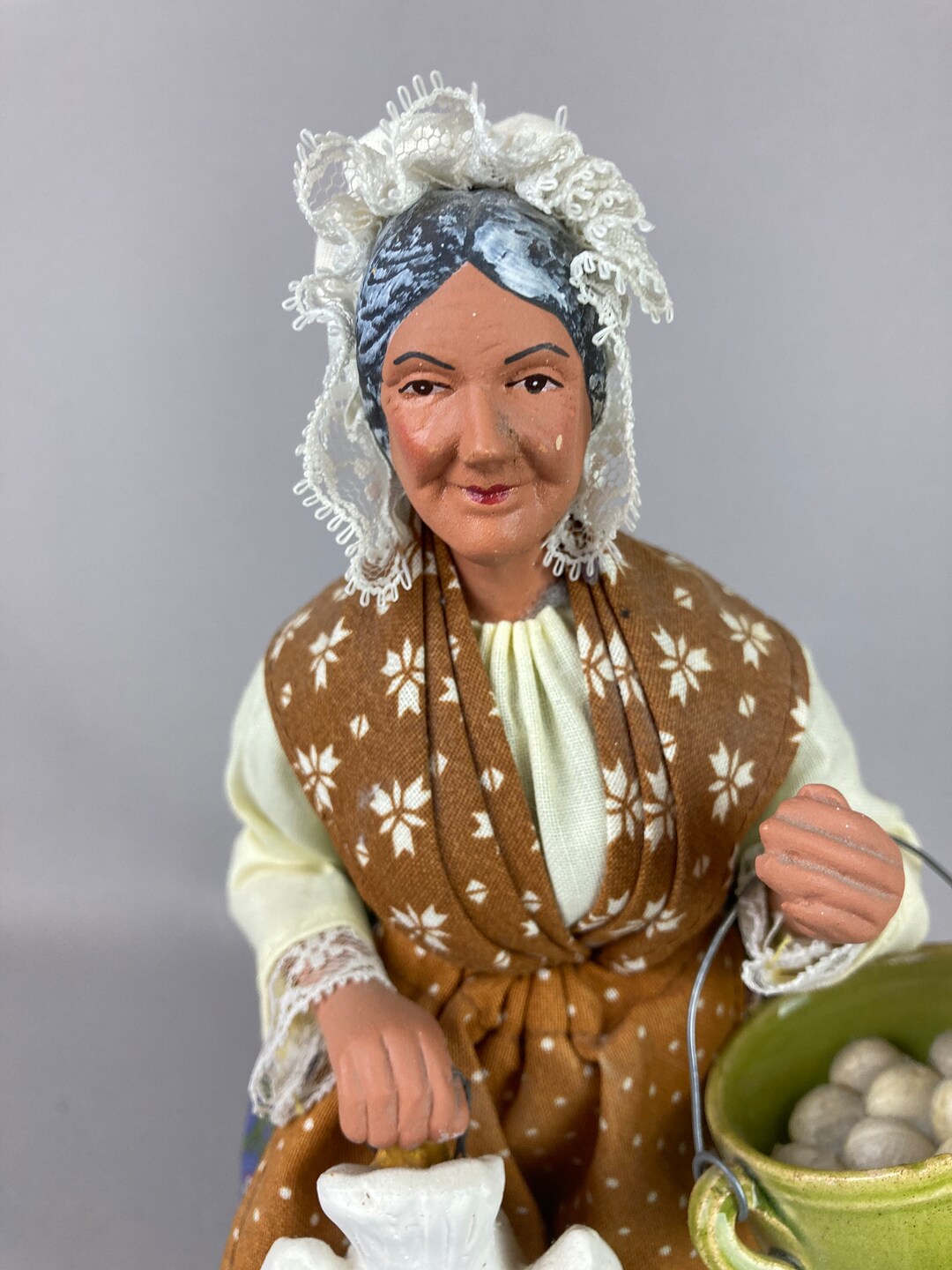 Vintage French Doll,santons De Provence, Artist Character Doll,the ...