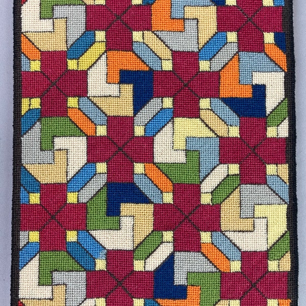 Geometric Needlepoint - Etsy