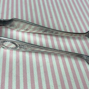 Vintage Sugar Tongs, Art Deco Style, Small Size, Measure 4 3/4" Long ...