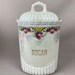 Antique Porcelain Canisters, Set of 5, Tea, Coffee, Sugar, Rice, Barley ...