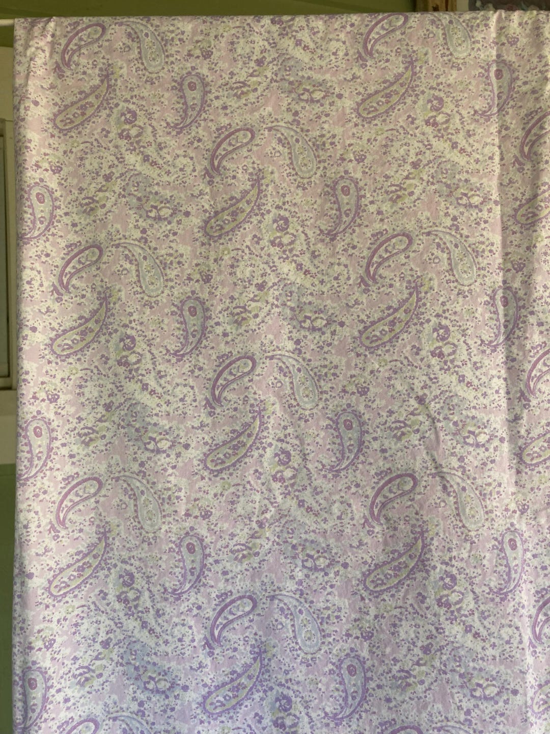 Vintagesimply Shabby Chic, Pair of Flat Bed Sheets, Twin Bed Size ...