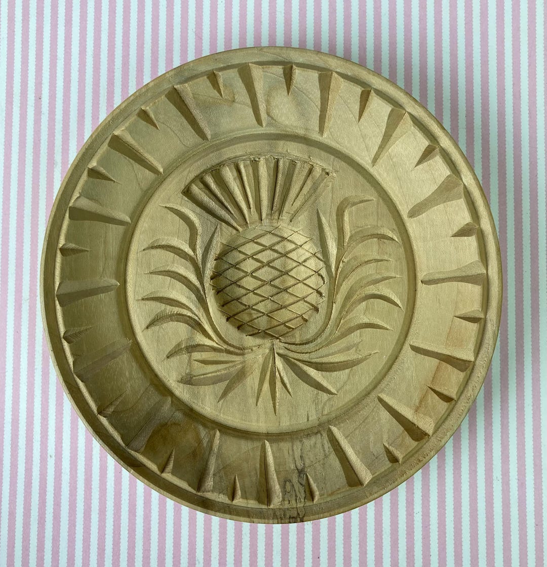 Vintage Shortbread Mold, Cookie Mold, Made in Scotland, With Thistle ...