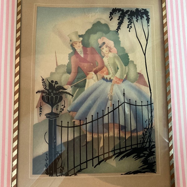 Courting Couple - Etsy