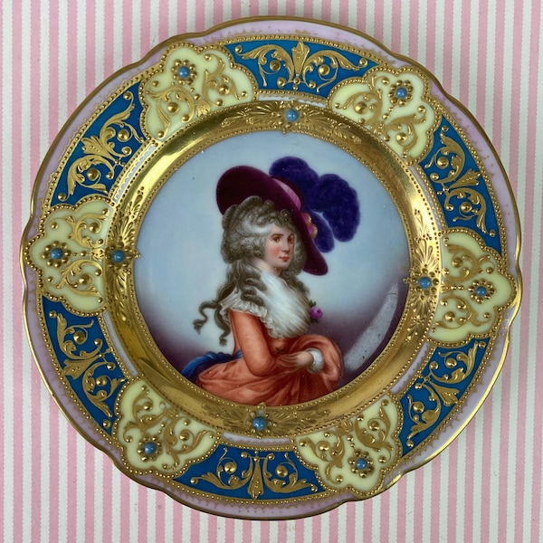 Antique German Plate - Etsy