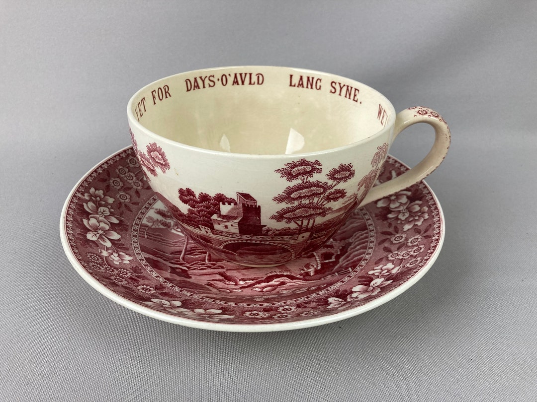 Vintage Spode Copeland, Cup and Saucer, Jumbo Cup and Saucer, Spode's ...