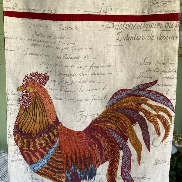 Rooster Table Runner - Etsy