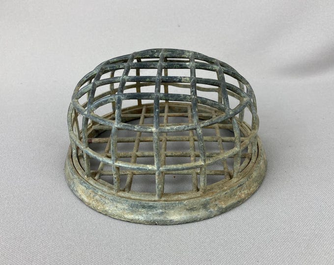 Vintage Flower Frog, Flower Cage, Flower Arranging, 1940's, Great ...