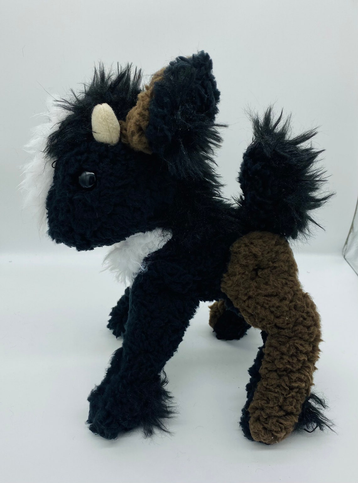 Black Billy Goat Gruff Cuddle Plush - Etsy