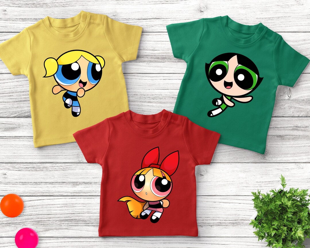Power Puff Girls Shirt/the Powerpuff Girls Birthday Shirt/power Puff ...